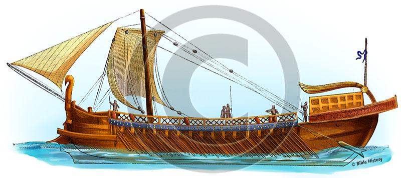 Merchant Ship - Bible Illustration (72 DPI) 1-Year License - Bible Maps ...