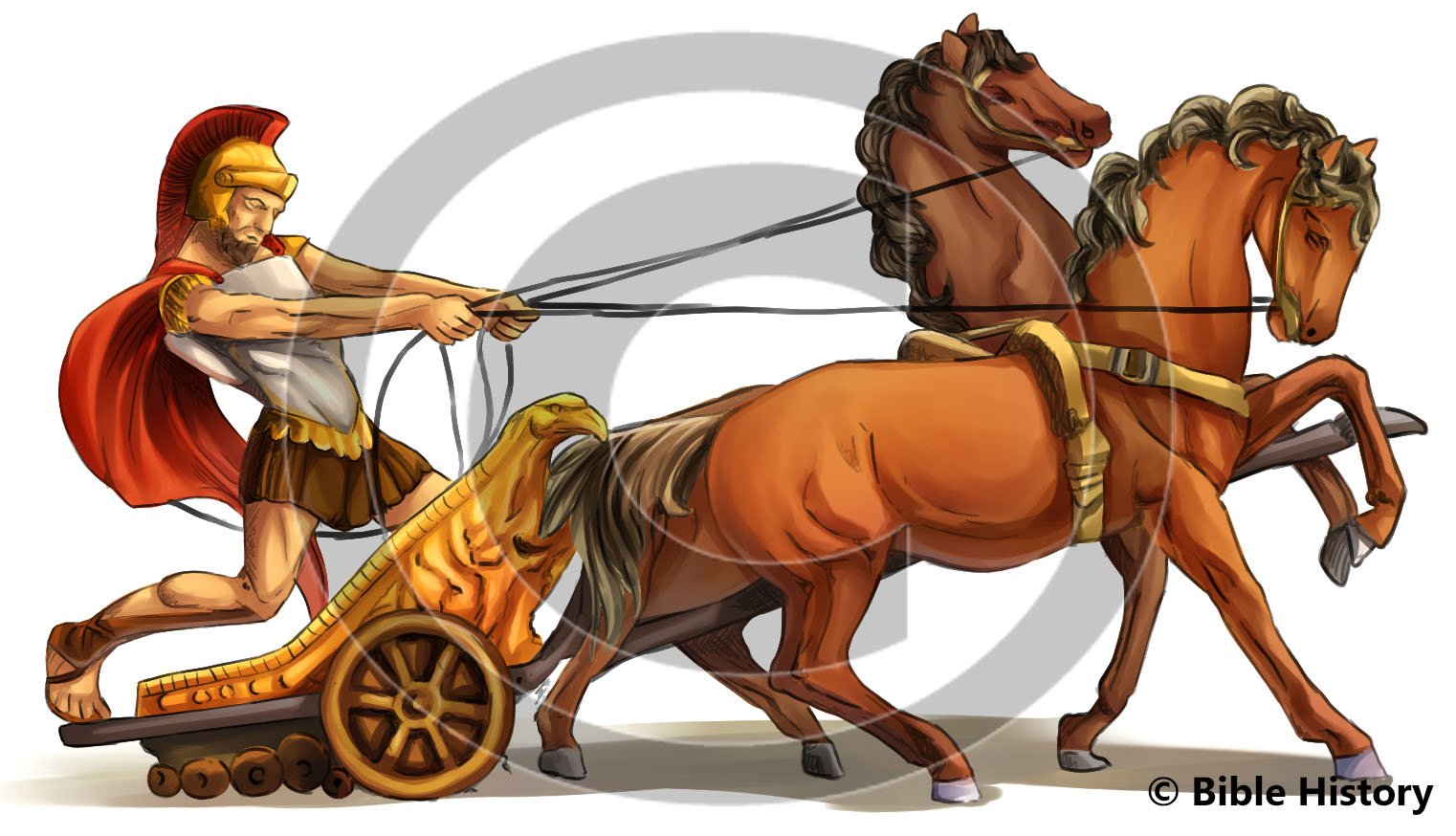 Roman Chariots - Bible Illustration (72 DPI) 1-Year License - Bible ...