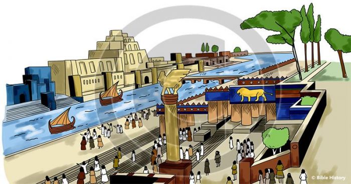 City of Babylon - Bible Illustration (72 DPI) 1-Year License - Bible ...