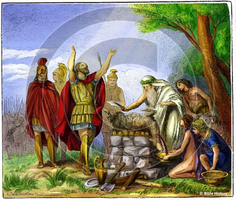 Greek Sacrifice - Bible Illustration (72 DPI) 1-Year License - Bible ...