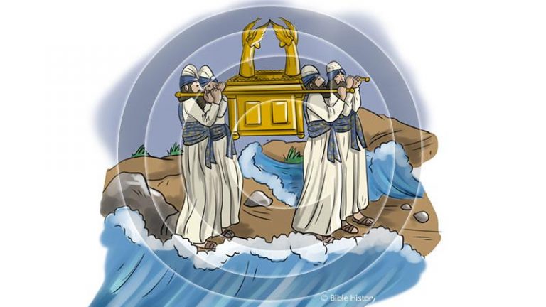 Crossing the Jordan - Bible Illustration (72 DPI) 1-Year License ...