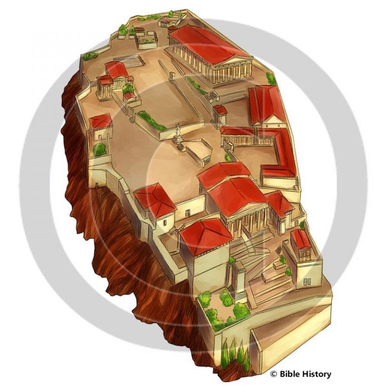 Greek Akropolis - Bible Illustration (72 DPI) 1-Year License - Bible ...
