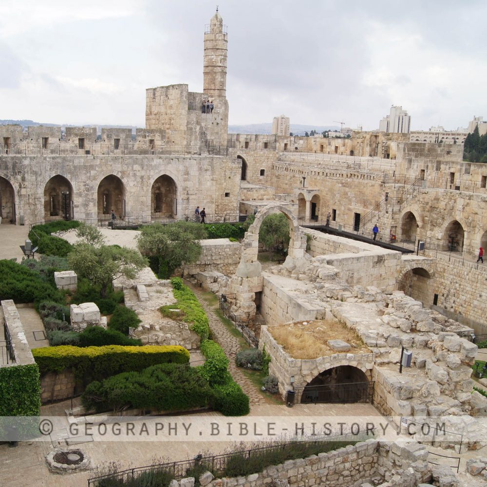 The Gihon Spring (72 DPI) 1-Year License - Bible Maps and Images