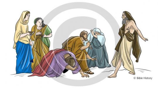 Prophet Giving Message - Bible Illustration (72 DPI) 1-Year License ...