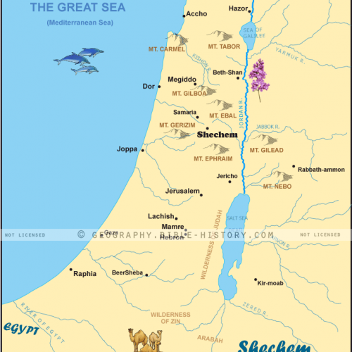 Color Maps Archives - Page 2 of 3 - Bible Maps and Images