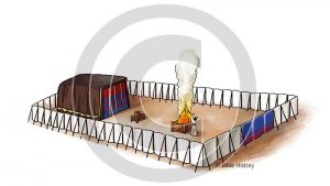 Tabernacle - Bible Illustration (72 DPI) 1-Year License - Bible Maps ...