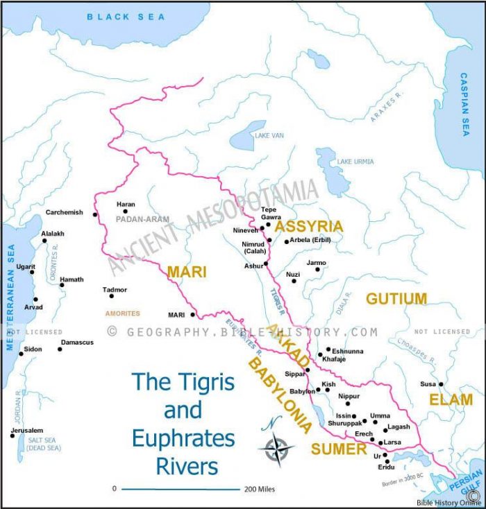Tigris and Euphrates Rivers 3 - Basic Map (72 DPI) 1-Year License ...