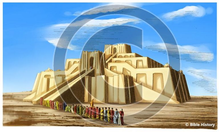 Ziggurat of Ur - Bible Illustration (72 DPI) 1-Year License - Bible ...