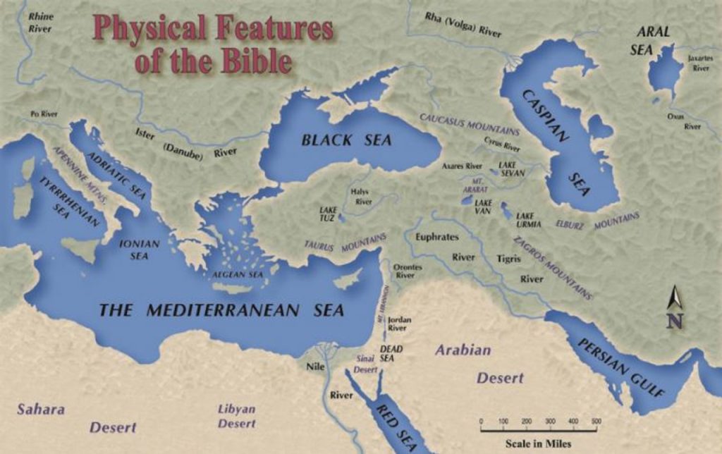 Exploring the Geography of the Bible: Historical Sites and Sacred ...